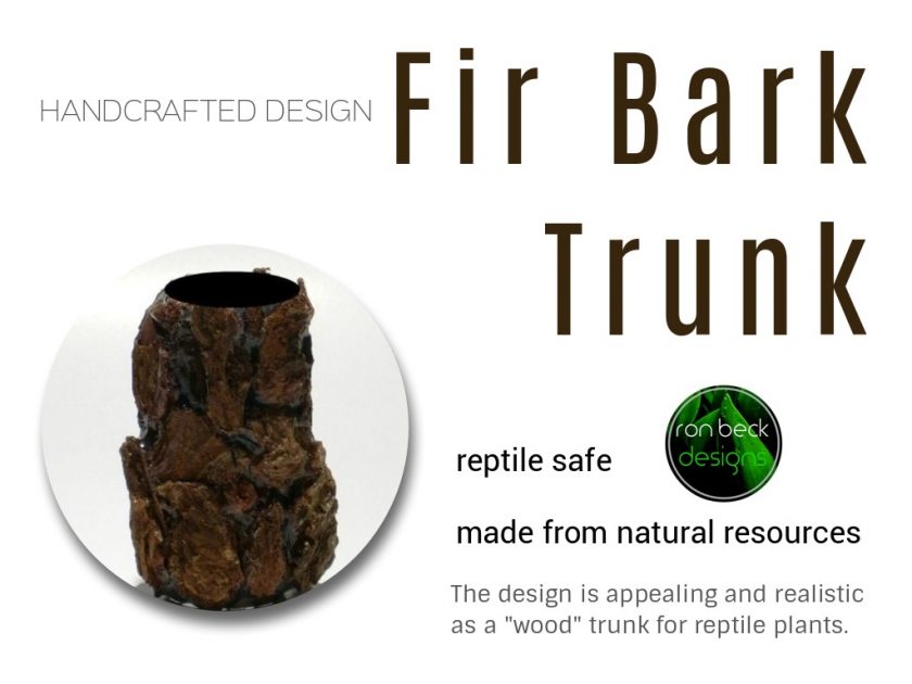 Hand Designed & Handcrafted Fir Bark Trunk | Ron Beck Designs