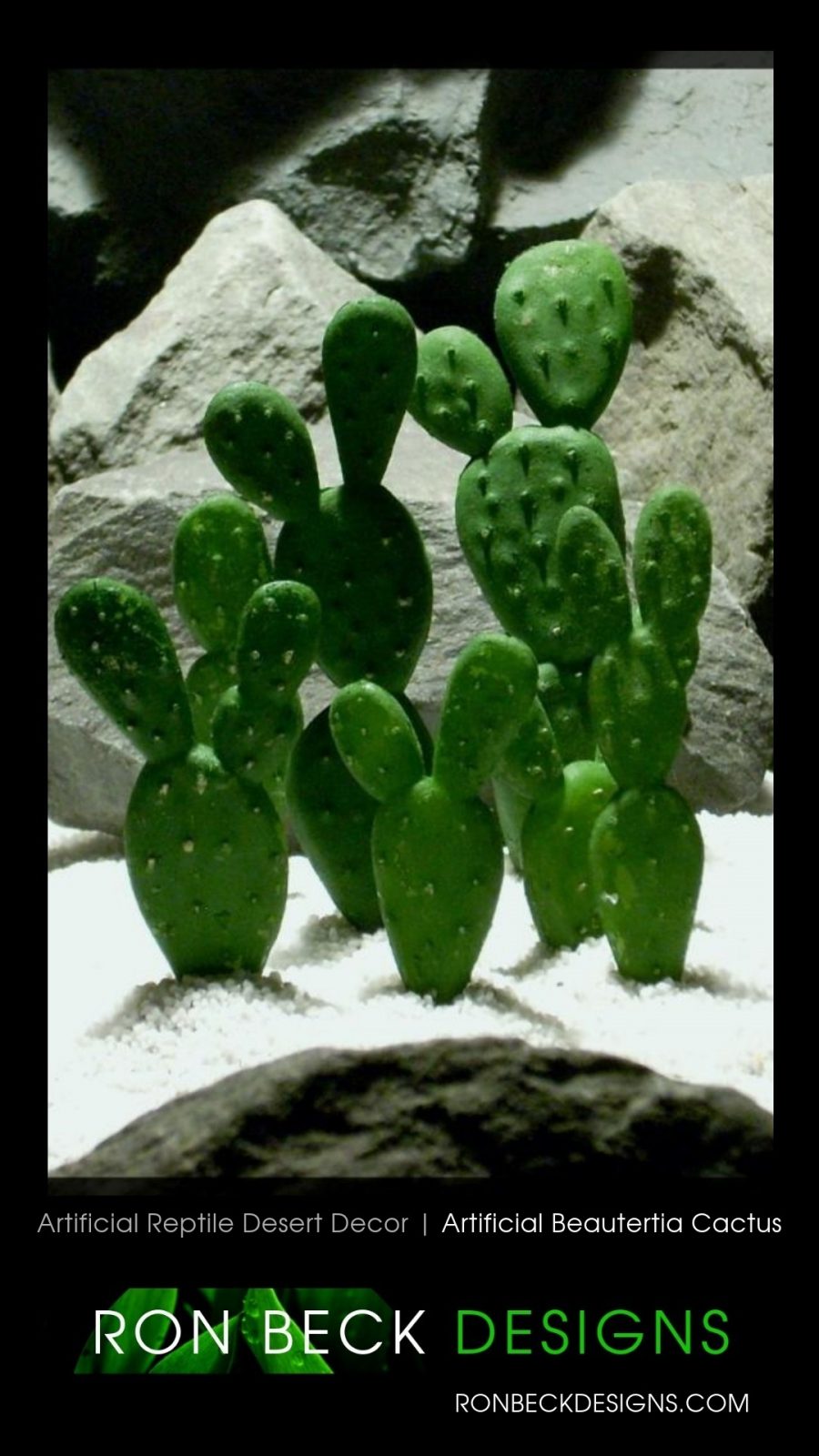 Artificial Reptile Desert Decor Plant - Artificial Beautertia Cactus ...