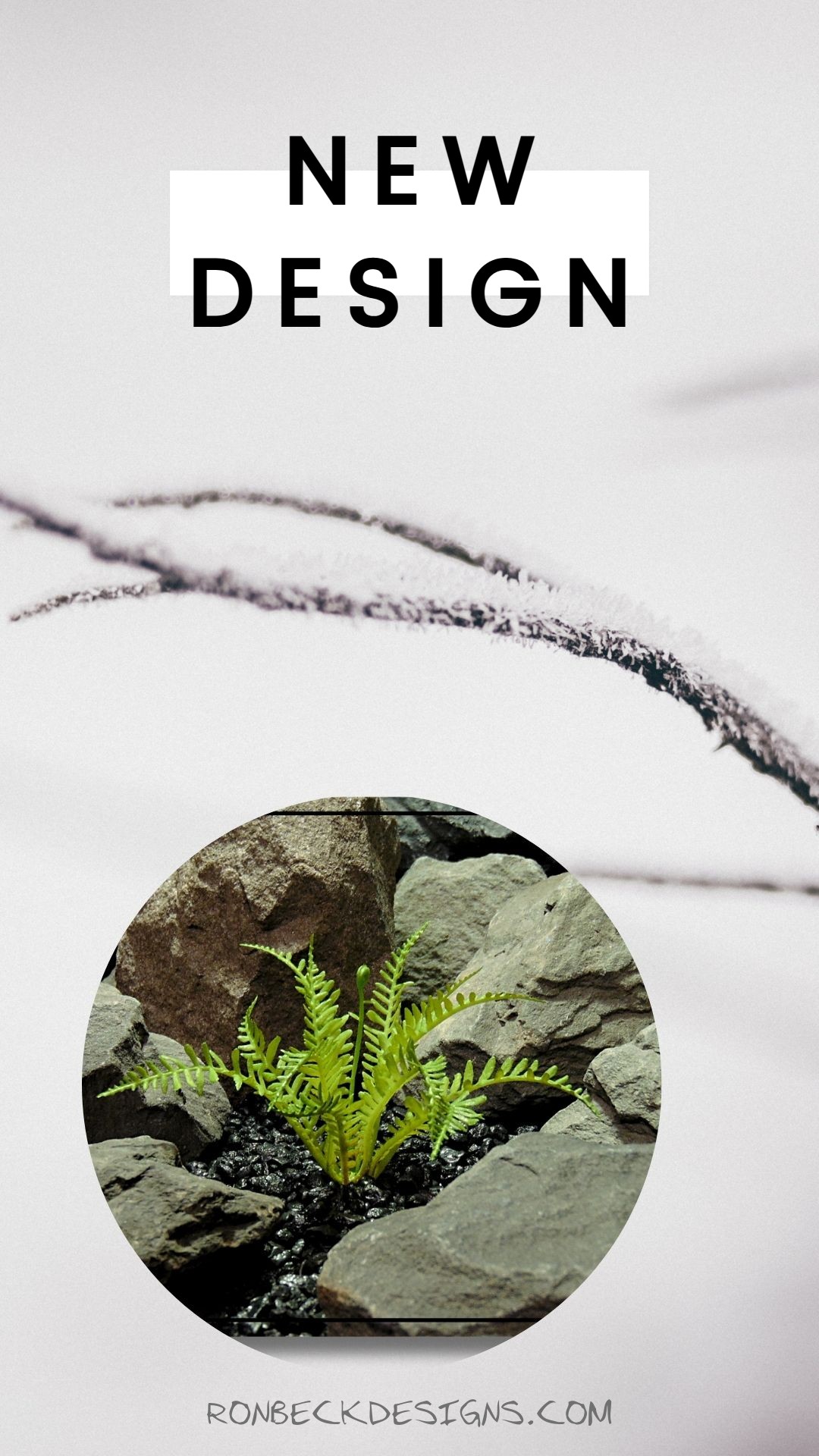 Artificial Reptile Vivarium Plant | Light Green Fern — Artificial ...