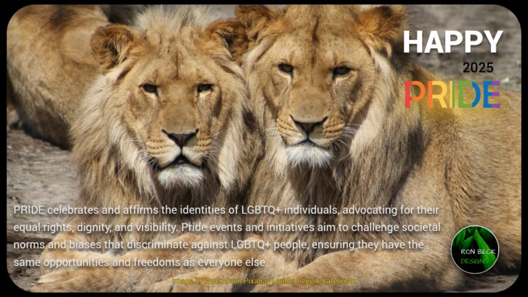 Pride 2025 — Artificial Plants - Ron Beck Designs